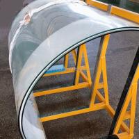 China Flat Tempered Glass Panel for Curtain Wall Construction Projects Cutting and Drilling for sale