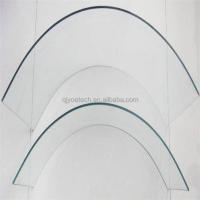 China Customized Color Flat Bent Tempered Safety Glass Panel for Staircase Balcony Railing for sale