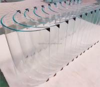 China Outdoor Indoor Bathroom Staircase Hall Toughened Glass for Curtain Wall Construction for sale