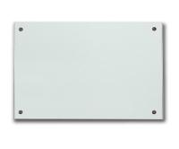 China Customized Glass Colors Flat Infrared Radiant Heater Wall Panel for Decorative Heating for sale