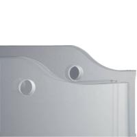 China Acid Etched Glass for Bathroom Privacy Protection and Customized Logo Wall Decoration for sale