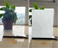 China Electric Opaque Atomization PDLC Film for Gardens Glass Decoration Window 0.38mm Thickness for sale