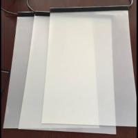 China Electric Opaque Atomization PDLC Film for Gardens Glass Decoration Window 0.38mm Thickness for sale