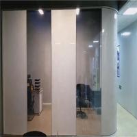 China 10 10mm Electronic Colour Self-adhesive Dimming Switchable Smart PDLC Film Smart Glass for sale