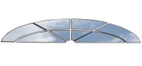 China Modern Design Double Glazed Insulated Glass IG Units for Building Skylight Facades for sale