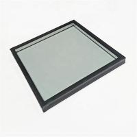 China Energy Saving Hollow Structure Triple Glazing Toughened Shaped Glass for Curtain Wall for sale