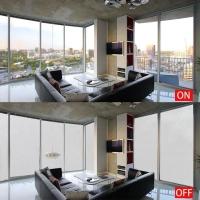 China Not Self-Adhesive Dimming Smart Glass Pdlc Film for Customized Switchable Glass Doors for sale