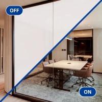 China Not Self-Adhesive Dimming Smart Glass Pdlc Film for Customized Switchable Glass Doors for sale