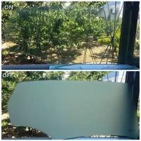 China Blue and Green Custom Not Self-Adhesive Pdlc Electric Smart Privacy Window Film for Car for sale