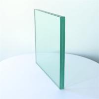 China 12.38mm Clear Laminated Swimming Pool Fencing Glass with Compressive Strength 4-6 Times for sale