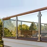 China Stair Railings Frameless Glass Balustrade with AS/NZS2208 1996 / SGCC / CE Certification for sale