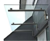 China Cutting Edging Drilling Tempering Flat Curved Clear Laminated Glass for Entrance Canopy for sale