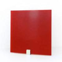 China Lat Polish Edge Treatment Tempered Printing Glass Panel for Refrigerator Door Design for sale