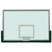 China Silk Screen Tempered Glass Basketball Board for Apartment Miter Edge Treatment Sale for sale