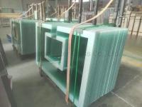 China Silk Screen Tempered Glass Basketball Board for Apartment Miter Edge Treatment Sale for sale