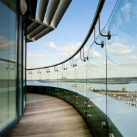 China Construction Decoration Tempered Laminated Glass 10.76mm for Interior Architecture for sale