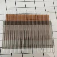 China Ribbed Customized Flat Glass for Bathroom Kitchen Living Room Hotel Window Partition Door for sale