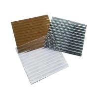 China Ribbed Customized Flat Glass for Bathroom Kitchen Living Room Hotel Window Partition Door for sale