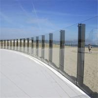 China AS/NZS2208 1996 Certified U Channel Base Tempered Glass Railings for Outdoor Projects for sale