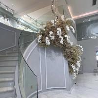 China Construction Decoration Glass Staircase for Apartments Modern and Customized Design for sale