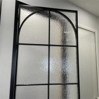 China 1830*2440/1830*3660 Ribbed Pattern Glass for Apartment Building Construction for sale