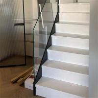 China Stainless Steel Glass Handrail Railing for Easy Installation in Apartment Buildings for sale