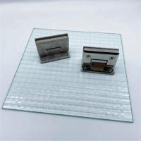 China 1830*2440/1830*3660 Flat Moru Pattern Glass for Bathroom Partition Customized Design for sale