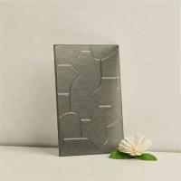 China 4mm 5mm 6mm 8mm Fluted Reed Decorative Glass in Bronze and Gray with Toughened Texture for sale