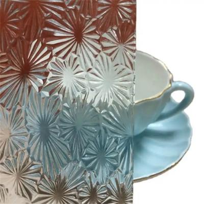 China Patterned Glass Technique Clear Moru Glass Decoration 2100X2440mm Size 3mm-12mm Thickness for sale