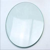 China Customized Flat Polished Edge 8mm Clear Tempered Glass Table Top for Hotel Furniture for sale