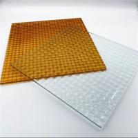 China Technique Patterned Glass for Flat Building Glass in Various Size and Window for sale