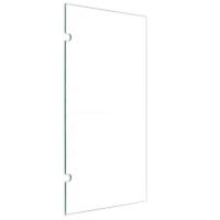 China Customized Color and Logo Clear Tempered Shower Glass for Fixed Shower Doors for sale
