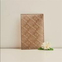 China Decorative Building Material 4mm-6mm Bronze Patterned Glass for Interior Decoration for sale