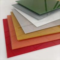 China Scratch-Resistant Colored Tempered Glass Splashback Panels for Kitchen Improvement for sale