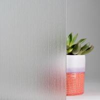 China Hotel Partition Decorative Patterned Glass for Flat Bathroom/Shower Room in Hotel for sale