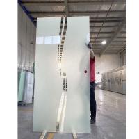 China EN12150/CE/SGCC/Australian Certificate Silk Screen Printed Tempered Glass for Shower Doors for sale