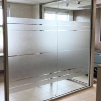 China Qualified Float Glass Acid Etched Satin Frost for Apartment Wardrobe Door Improvement for sale