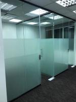 China Qualified Float Glass Acid Etched Satin Frost for Apartment Wardrobe Door Improvement for sale