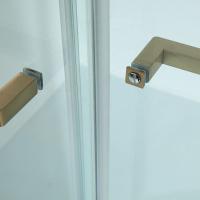 China Modern Design 3/8 Inch Tempered Glass Double Sliding Doors for Commercial Buildings for sale