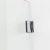 China Flat and Minimalist Swing Frameless Shower Doors with Standard Duty Hinges for sale