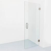 China Flat and Minimalist Swing Frameless Shower Doors with Standard Duty Hinges for sale