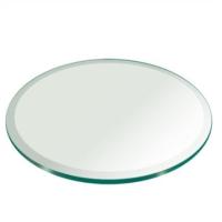 China Modern Design Round Tempered Glass Table Top with Laminated Glass for sale