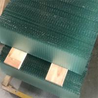 China Tempered Laminated Polished 6.8mm 10mm Clear Bronze Grey Nashiji Mesh Reinforced Wired Patterned Glass for sale
