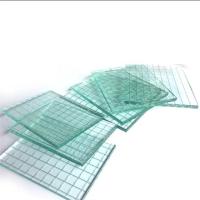 China Industrial Safety Tempered Stainless Steel Edging Wired Glass for Partition Screen Decoration for sale