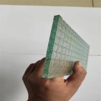 China Industrial Safety Tempered Stainless Steel Edging Wired Glass for Partition Screen Decoration for sale
