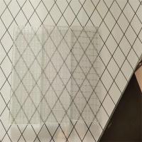 China Industrial Safety Tempered Stainless Steel Edging Wired Glass for Partition Screen Decoration for sale