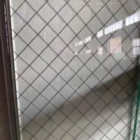 China Hollow Structure 6mm 8mm Safety Metal Mesh Laminated Wired Glass for Villa for sale
