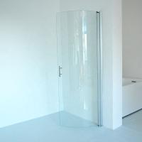 China EN12150/CE/SGCC/Australian Certificate 6-12mm Single Curved Bent Tempered Shower Door Glass for sale
