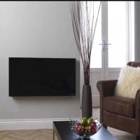 China Villa Glass Wall Heating Panel Electric Far Infrared Radiant Heater for sale