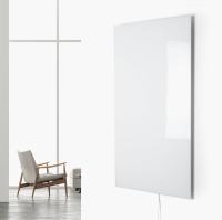 China Printing Glass Wall Heating Panel with Miter Edge Treatment and /-0.5mm Tolerance for sale